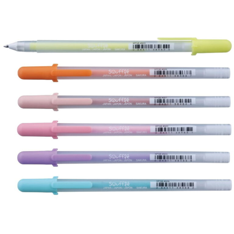 Pixuri colorate Sakura Gelly Roll Souffle - Colorit