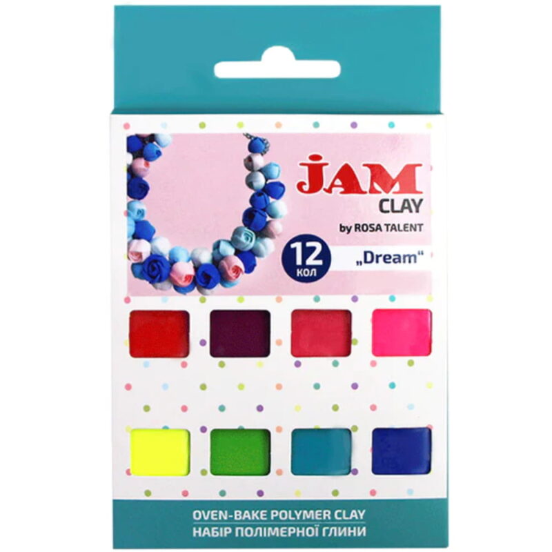 Set lut polimeric Rosa Jam Clay Dream 8 x 20 gr. - Colorit