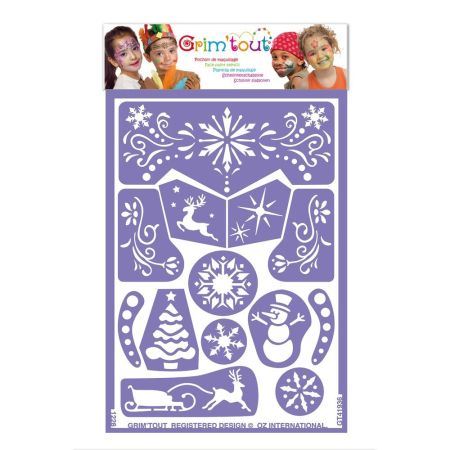Sablon body painting Grimtout - Snow Queen - Colorit
